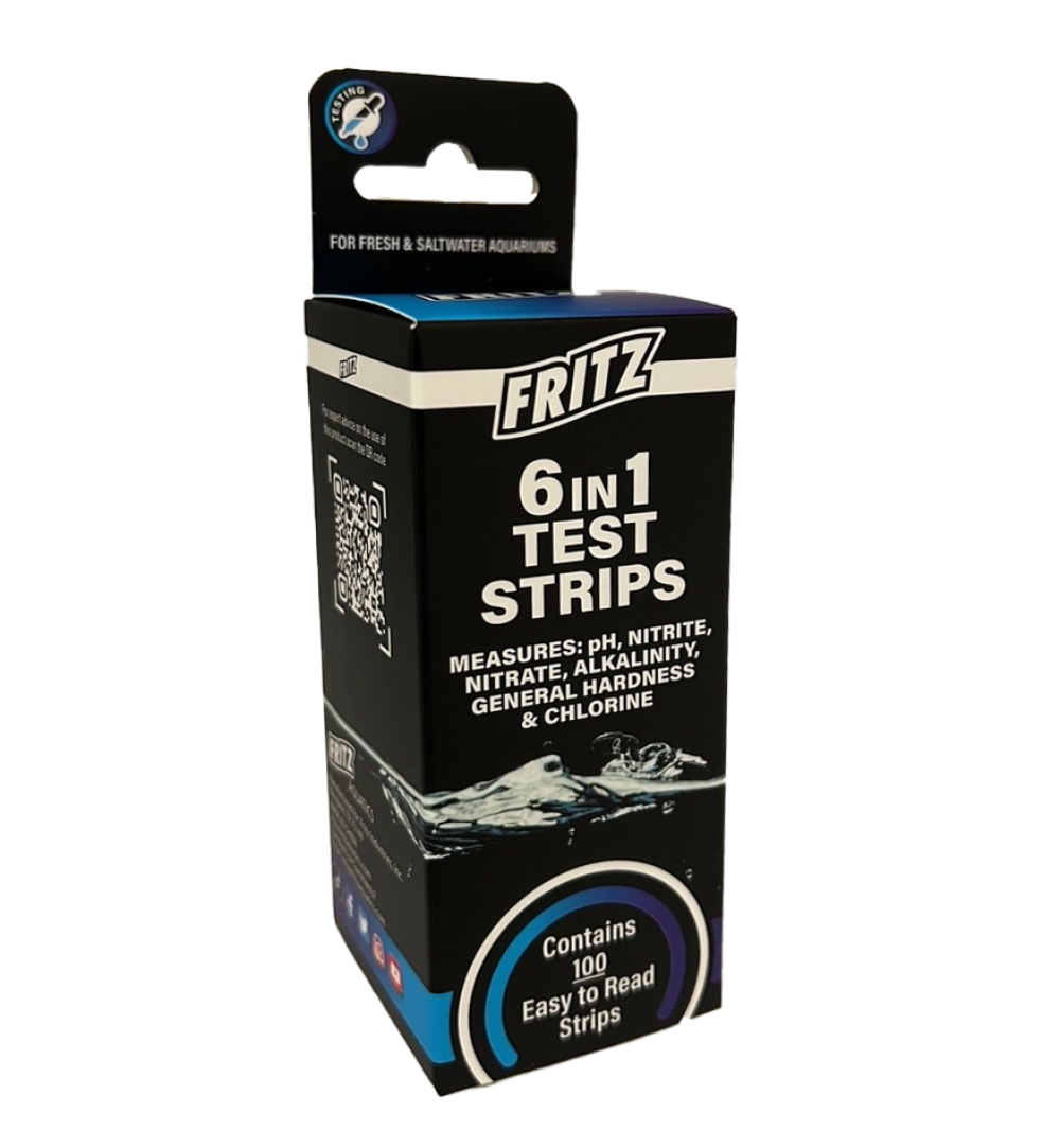 Fritz 6 in 1 Test Strips | Fritz Aquatics