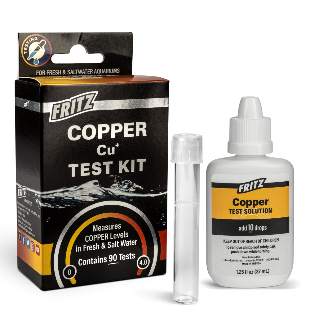 Fritz Liquid Test Kits - Copper | Fritz Aquatics